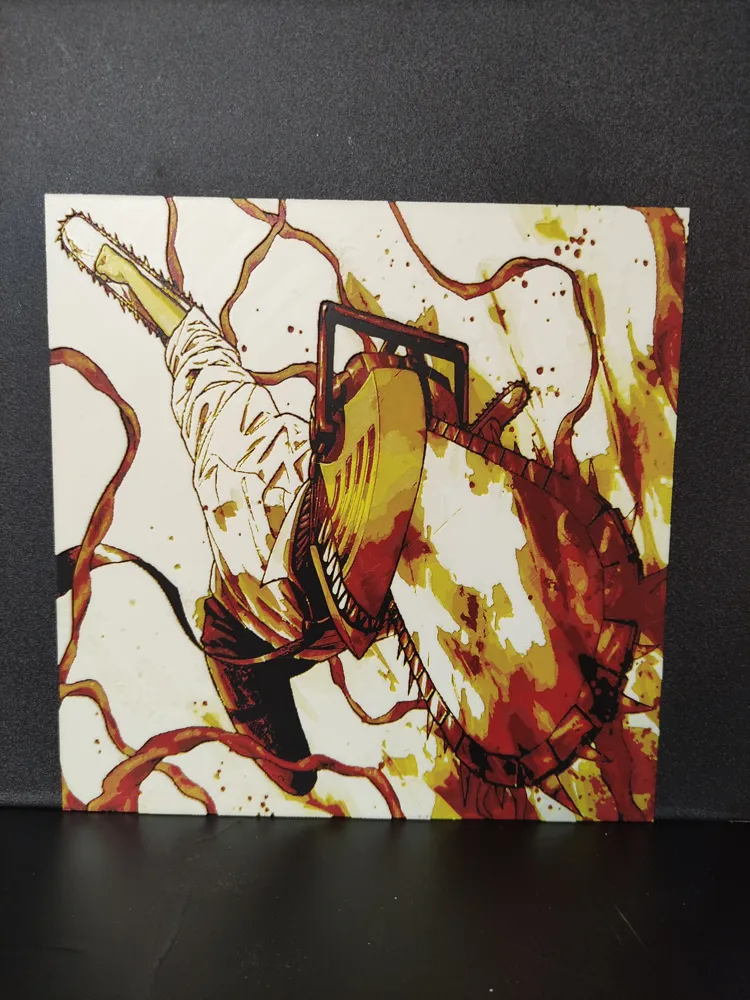 Chainsaw Man - Denji Frontal Attack 4 Colors AMS by Botaz19 MakerWorld ...