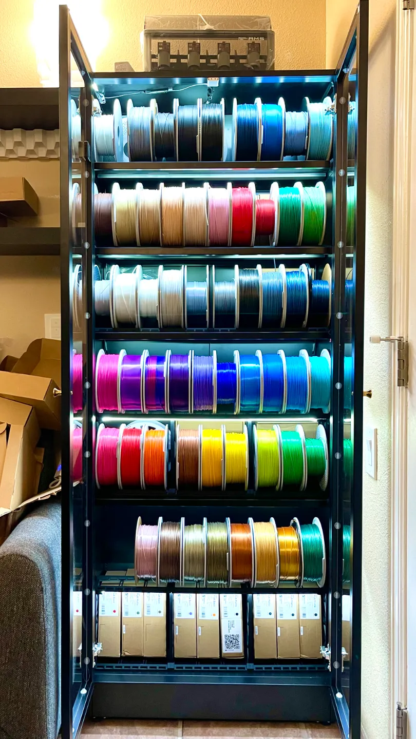 Filament Racks + Risers for IRONMIX Metal Cabinets Remixed by AeonJoey ...