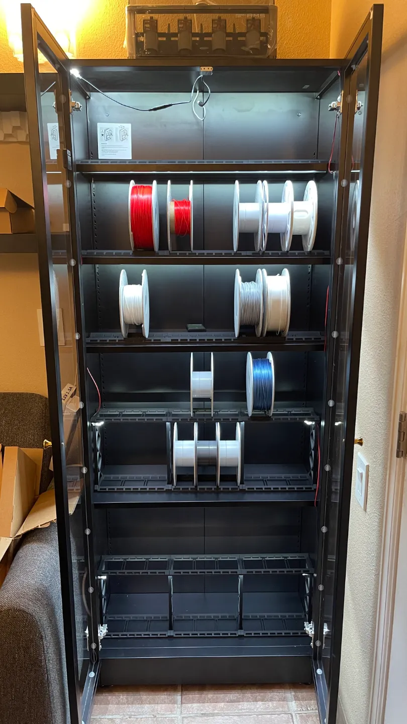 Filament Racks + Risers for IRONMIX Metal Cabinets Remixed by AeonJoey ...