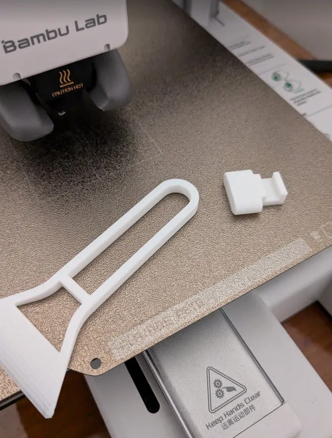 A1-mini holder for Bambu Bed Scraper by Raspi748 - MakerWorld