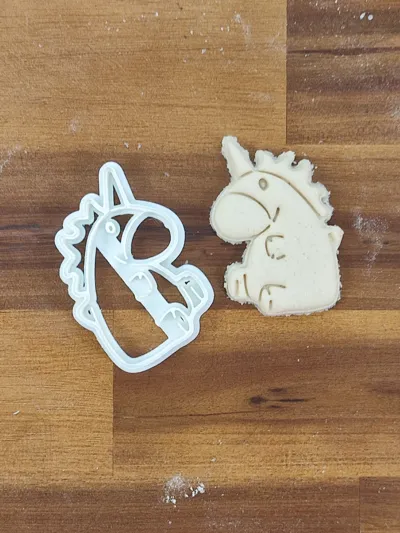 cookie cutter unicorn by FeuerDrachenEinhorn - MakerWorld