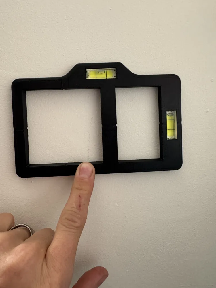 UK single and double back box template by Savaloy30 MakerWorld ...