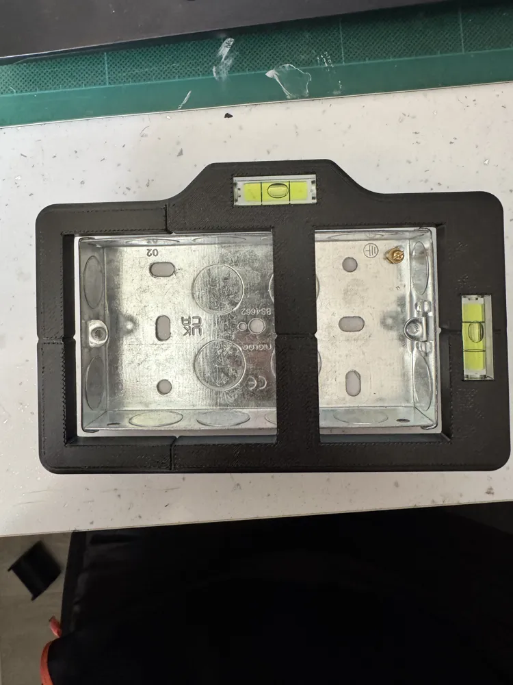 UK single and double back box template by Savaloy30 MakerWorld ...