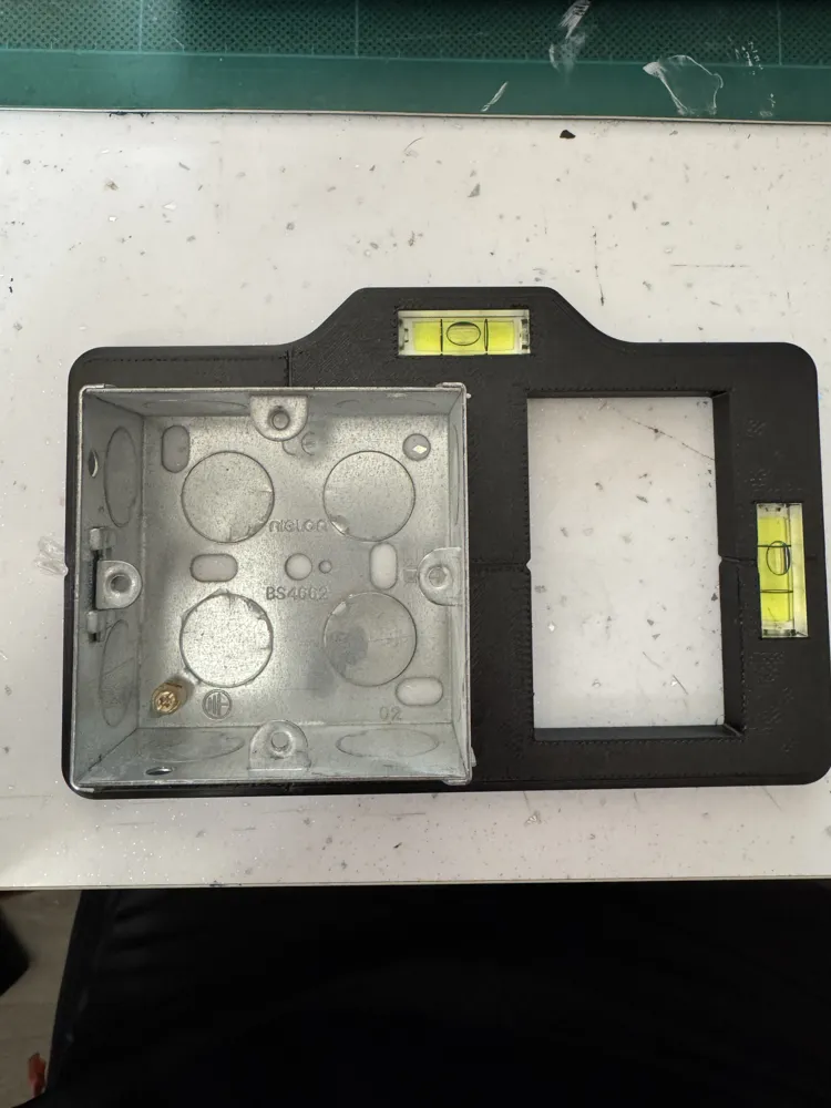 UK single and double back box template - Free 3D Print Model - MakerWorld