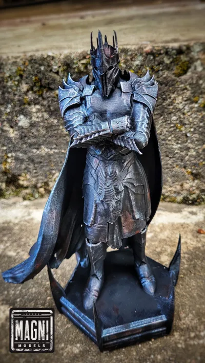 Statue of Sauron - Lord of the Rings by MagniModels - MakerWorld