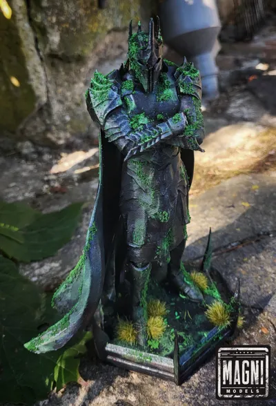 Statue of Sauron - Lord of the Rings by MagniModels - MakerWorld