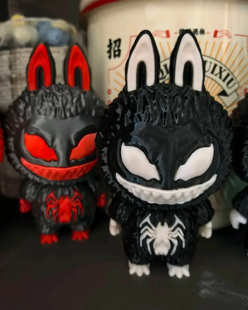 Venom LaBubu - Venom by 顺遂如意 MakerWorld: Download Free 3D Models