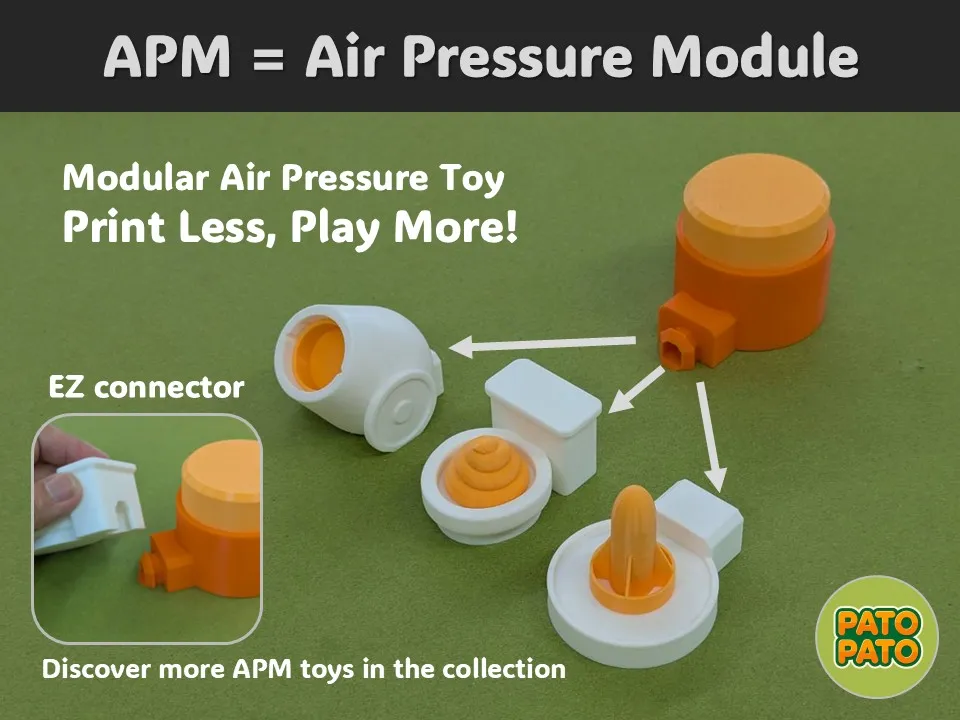 Air pressure watering guy - APM by Patopato_Design MakerWorld: Download ...