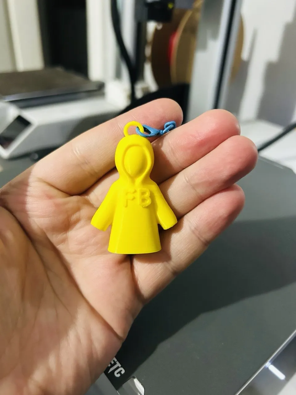 Fenerbahçe Super Cup 2025 - Raincoat Keychain - Free 3D Print Model ...