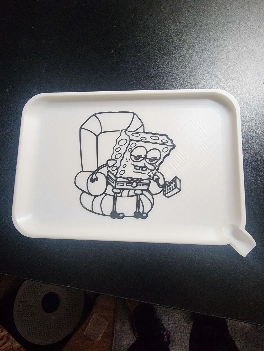 Spongebob rolling tray - Free 3D Print Model - MakerWorld