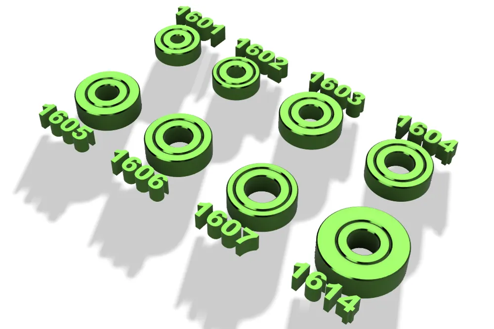 Print in place Bearing imperial by SMichaud - MakerWorld