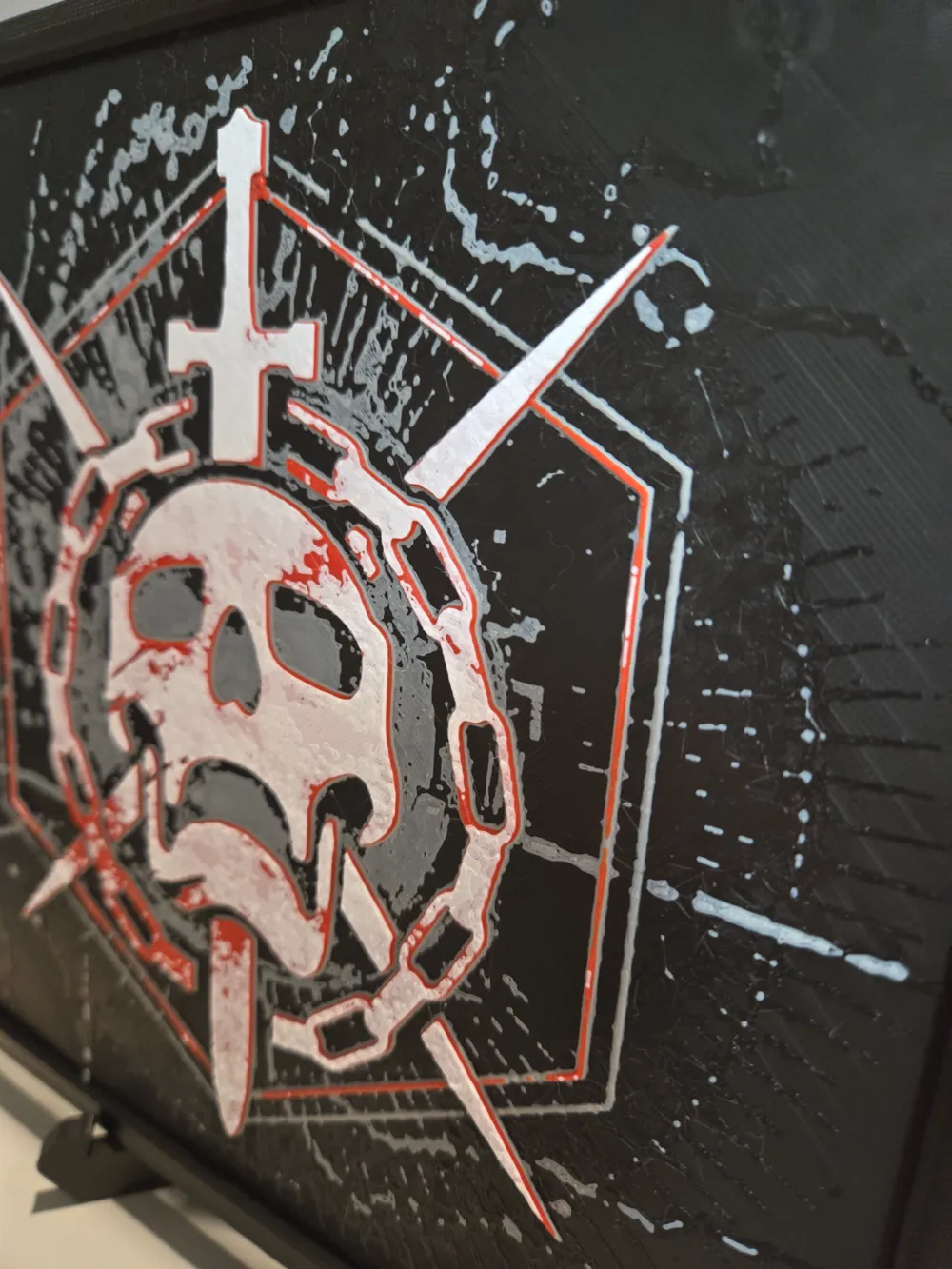 Destiny Raid Logo Hueforge by mschob - MakerWorld