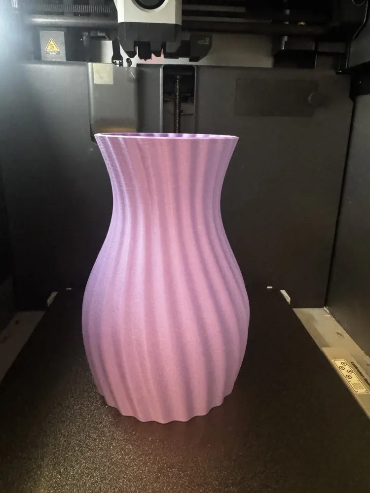 Wave Vase for Brick Flowers - Free 3D Print Model - MakerWorld