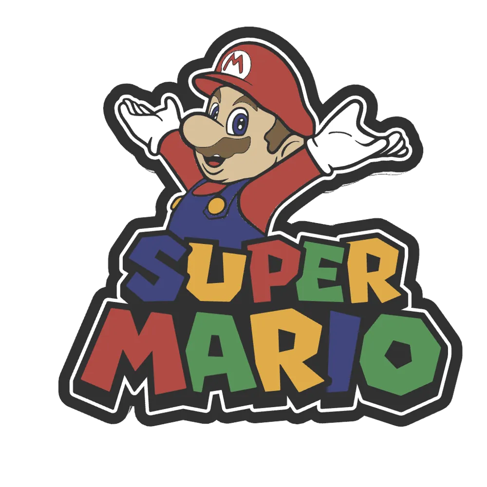 Super Mario v2 Led Lamp by Diru 3D - MakerWorld