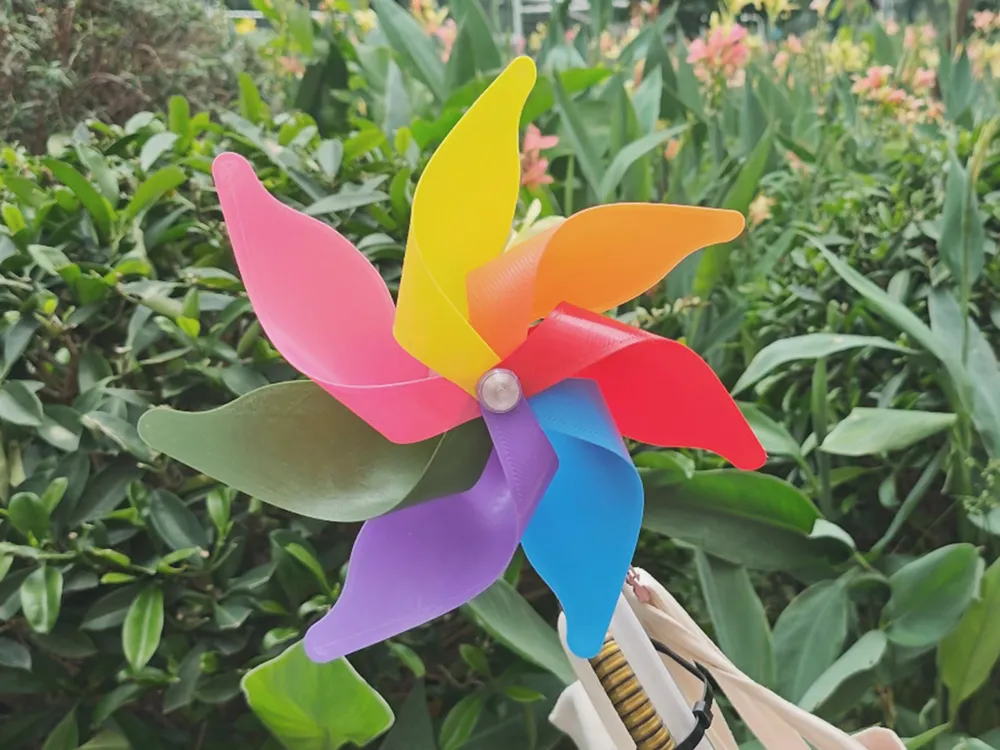 Detachable Assembled Pinwheel by 造物玩家HoHo MakerWorld: Download Free 3D ...