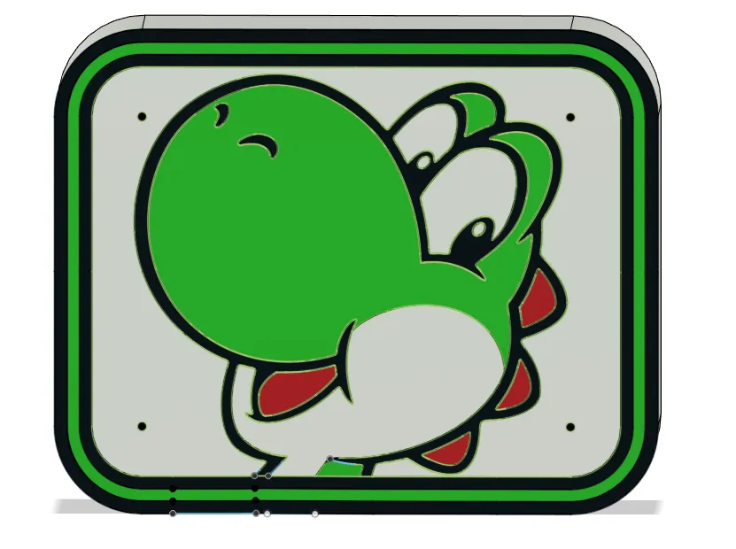 Yoshi Light Box by CasperSlim - MakerWorld