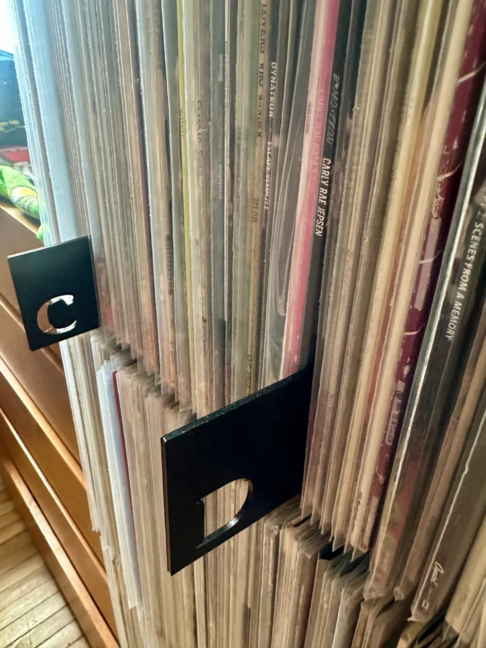 Vinyl Record Separator Dividers Alphabetical Thin by atomDesign ...