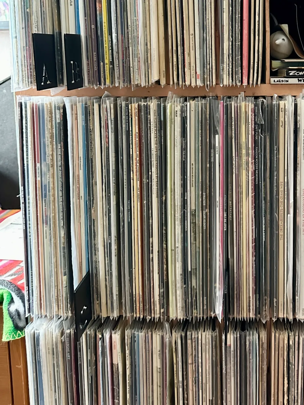 Vinyl Record Separator Dividers Alphabetical Thin by atomDesign ...