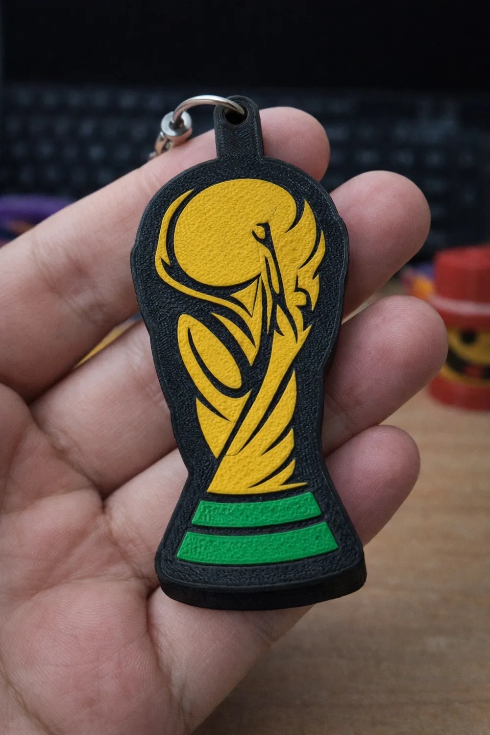 World Cup Football Keychain Bottle Opener Can Opener - Free 3D Print ...