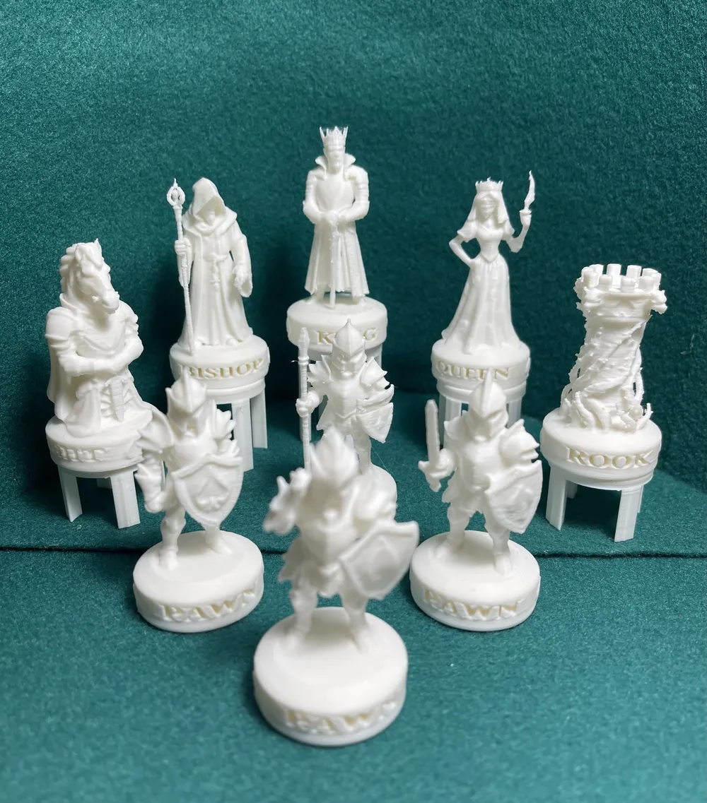 Wonderland Realms Chess Set ~ Realm of Spades by ClydeB3 MakerWorld ...
