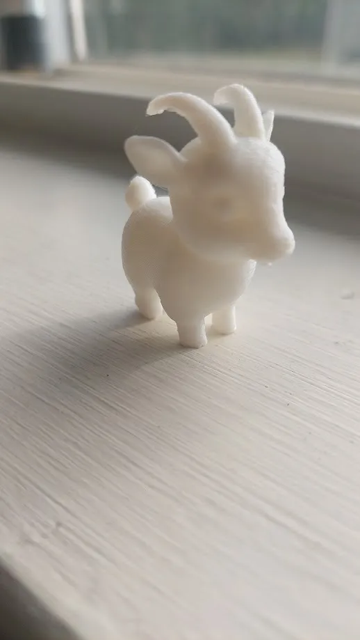 Baby tahr animal miniature - Free 3D Print Model - MakerWorld