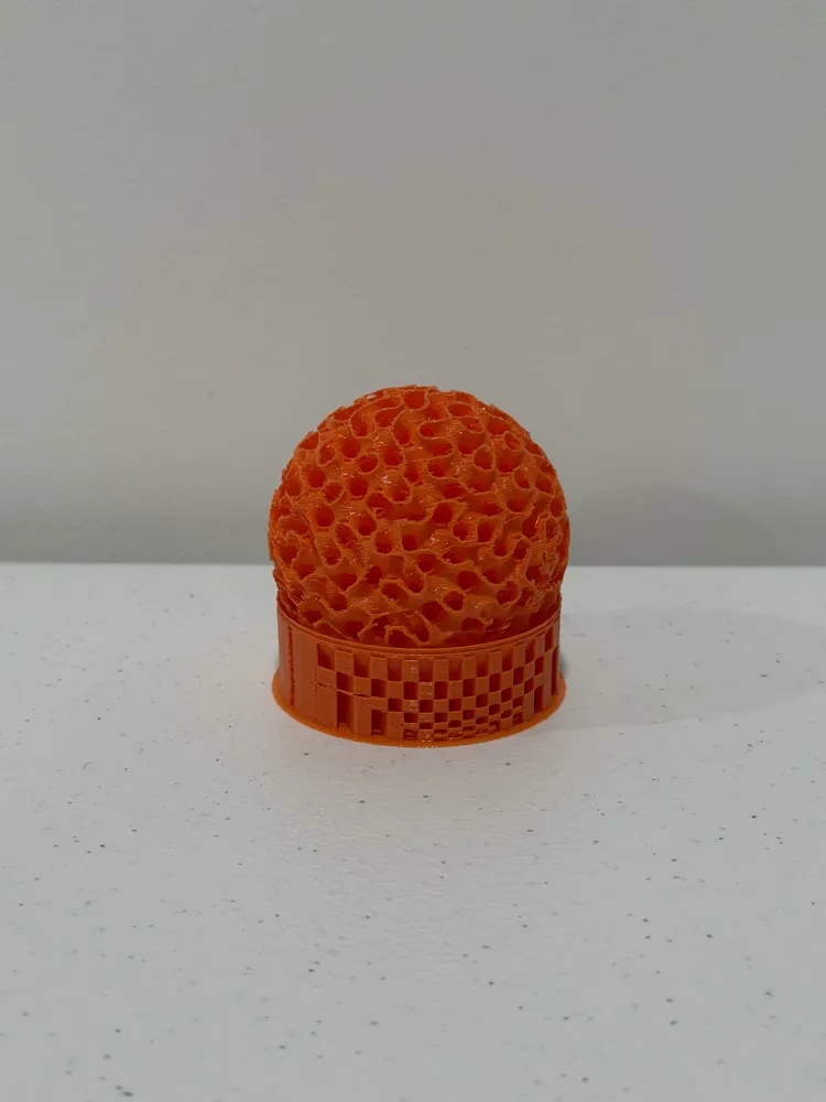 Gyroid Sphere -TPU - Free 3D Print Model - MakerWorld