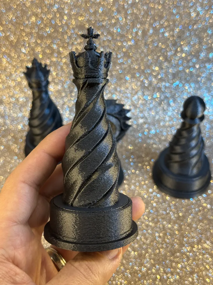 King Chess - Free 3D Print Model - MakerWorld