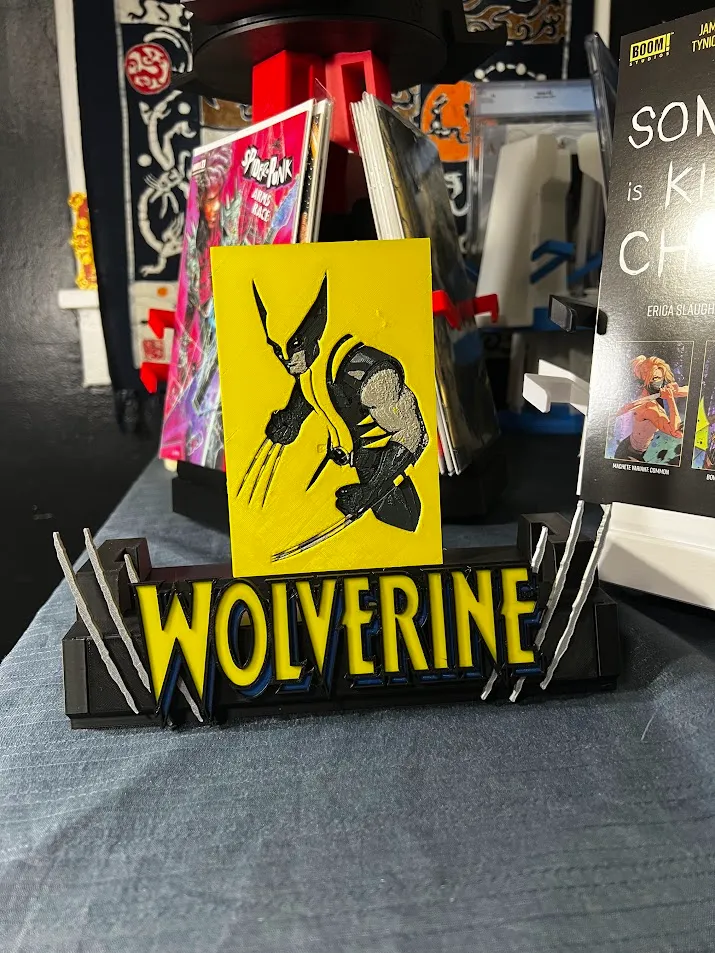 Wolverine Comic Book Stand - Graded Comics by standitupstore MakerWorld ...