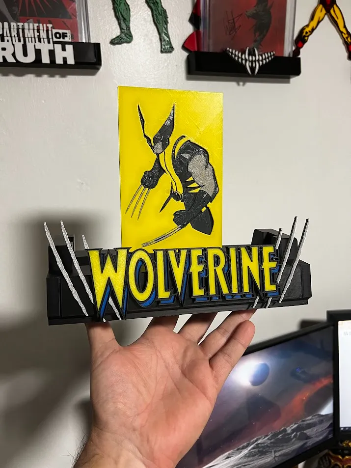 Wolverine Comic Book Stand - Graded Comics by standitupstore MakerWorld ...