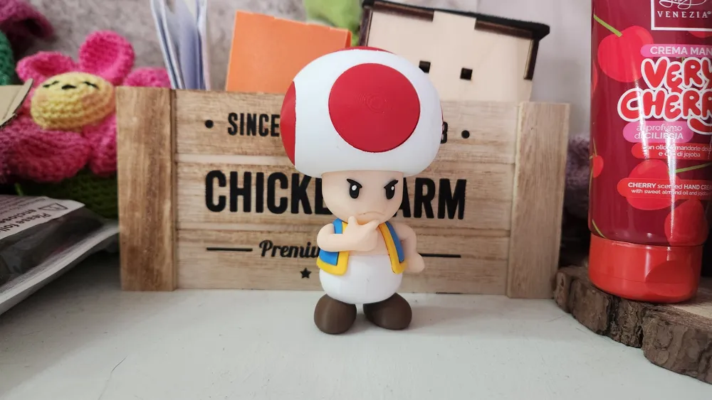 Toad "The Thinker" - Modular Without AMS - Free 3D Print Model - MakerWorld