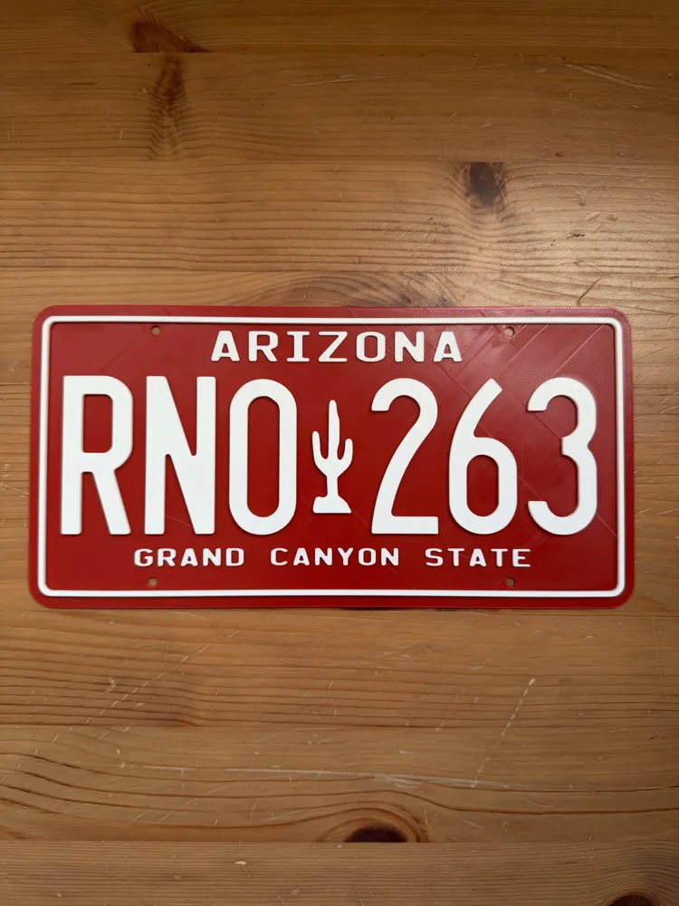 Fast and Furious License Plates - Free 3D Print Model - MakerWorld