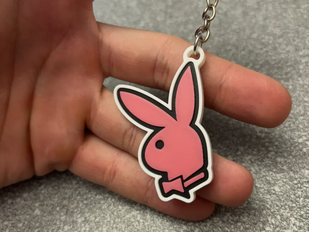 Playboy Keychain by MORTI$ - MakerWorld
