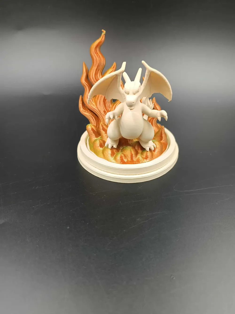 Charizard Pokemon – Figurine on a Fire Base by drakeforge3d MakerWorld ...