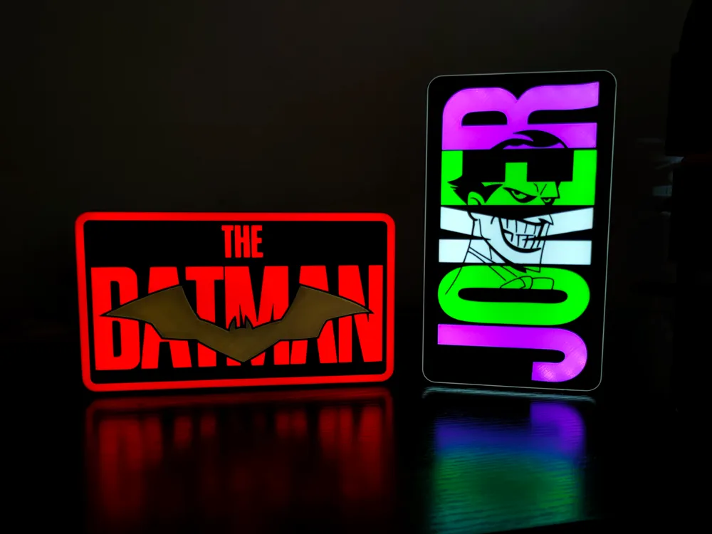 The Batman Lightbox by NotTooShabbyCreations - MakerWorld