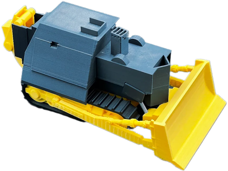 Killdozer ornament - Free 3D Print Model - MakerWorld