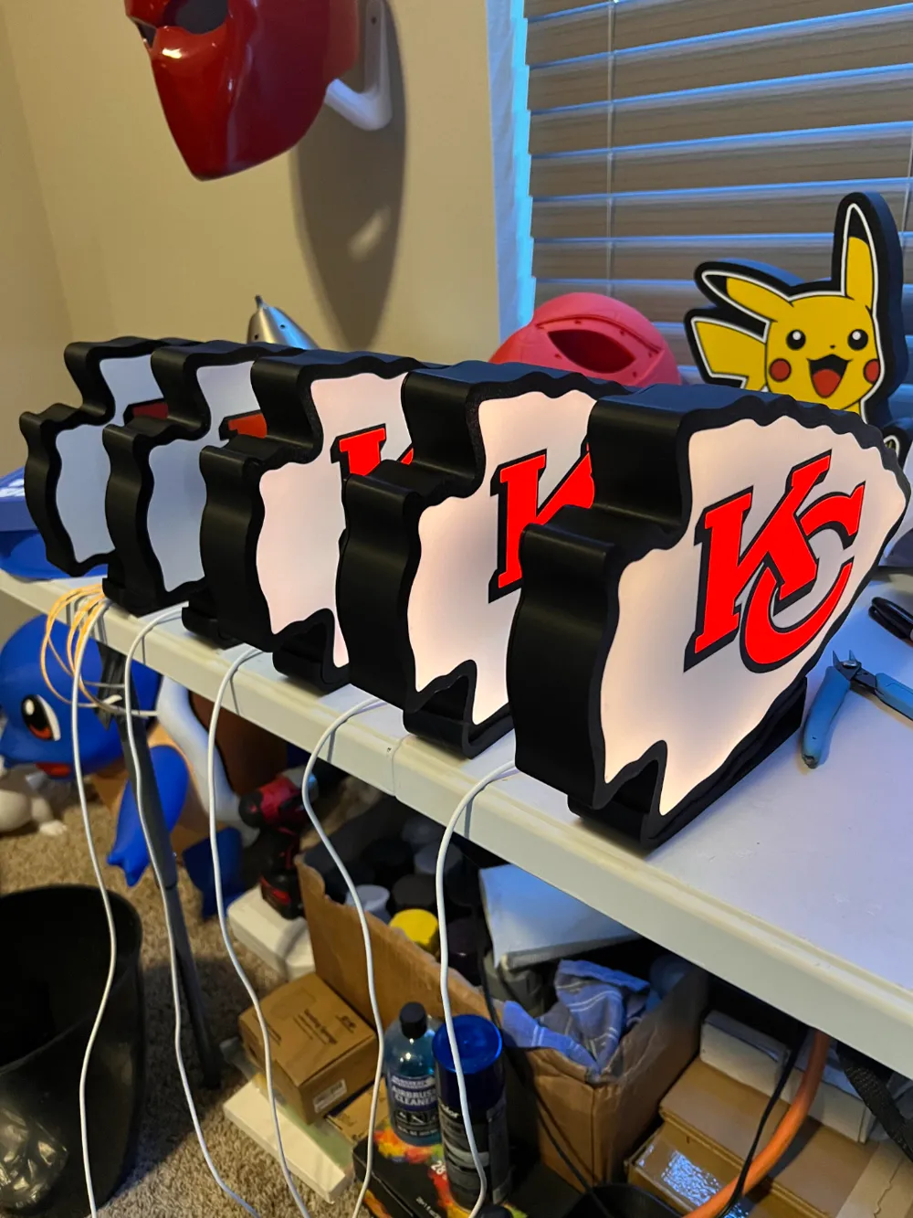 Kansas City Chiefs Lamp by Codyinbody3 - MakerWorld