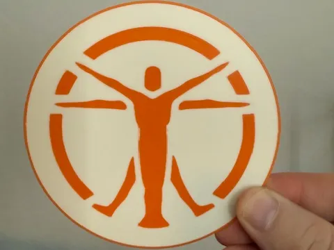 Institute Logo from Fallout 4 - Free 3D Print Model - MakerWorld