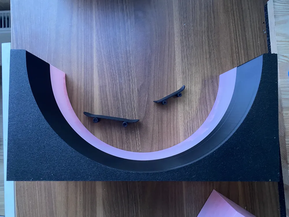 Fingerboard large halfpipe by DIYAnanas MakerWorld: Download Free 3D Models