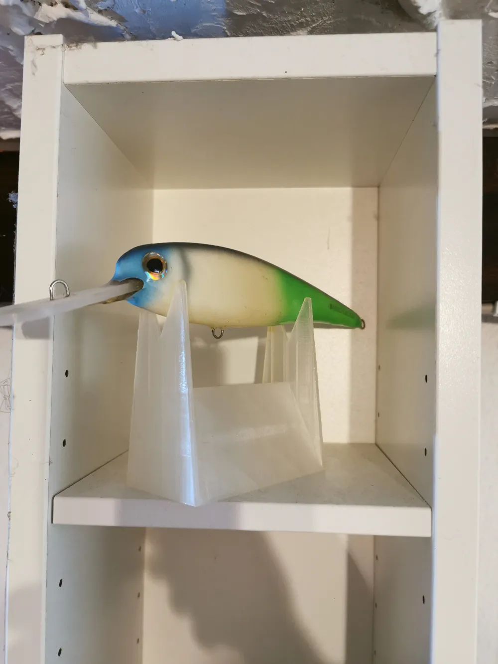 Baitstand Fishing Lure Stand - Print in Place - Free 3D Print Model ...