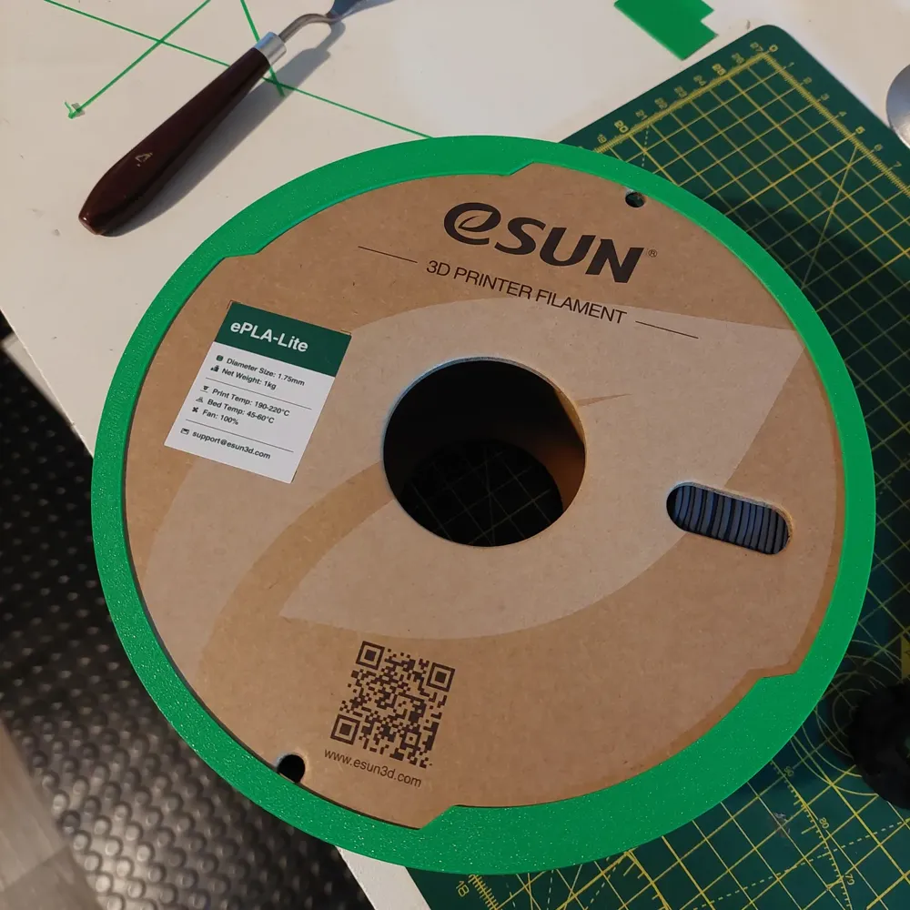 eSun Cardboard Spool Ring for AMS by Chamomile_3D - MakerWorld