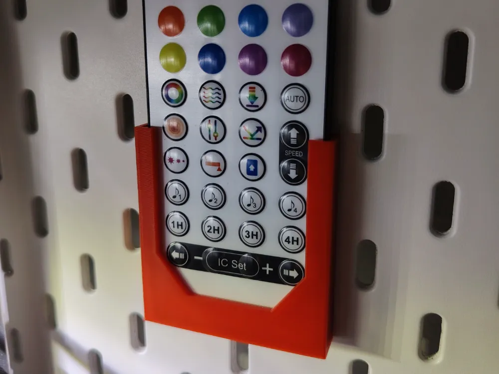 skadis ikea remote control holder - Free 3D Print Model - MakerWorld