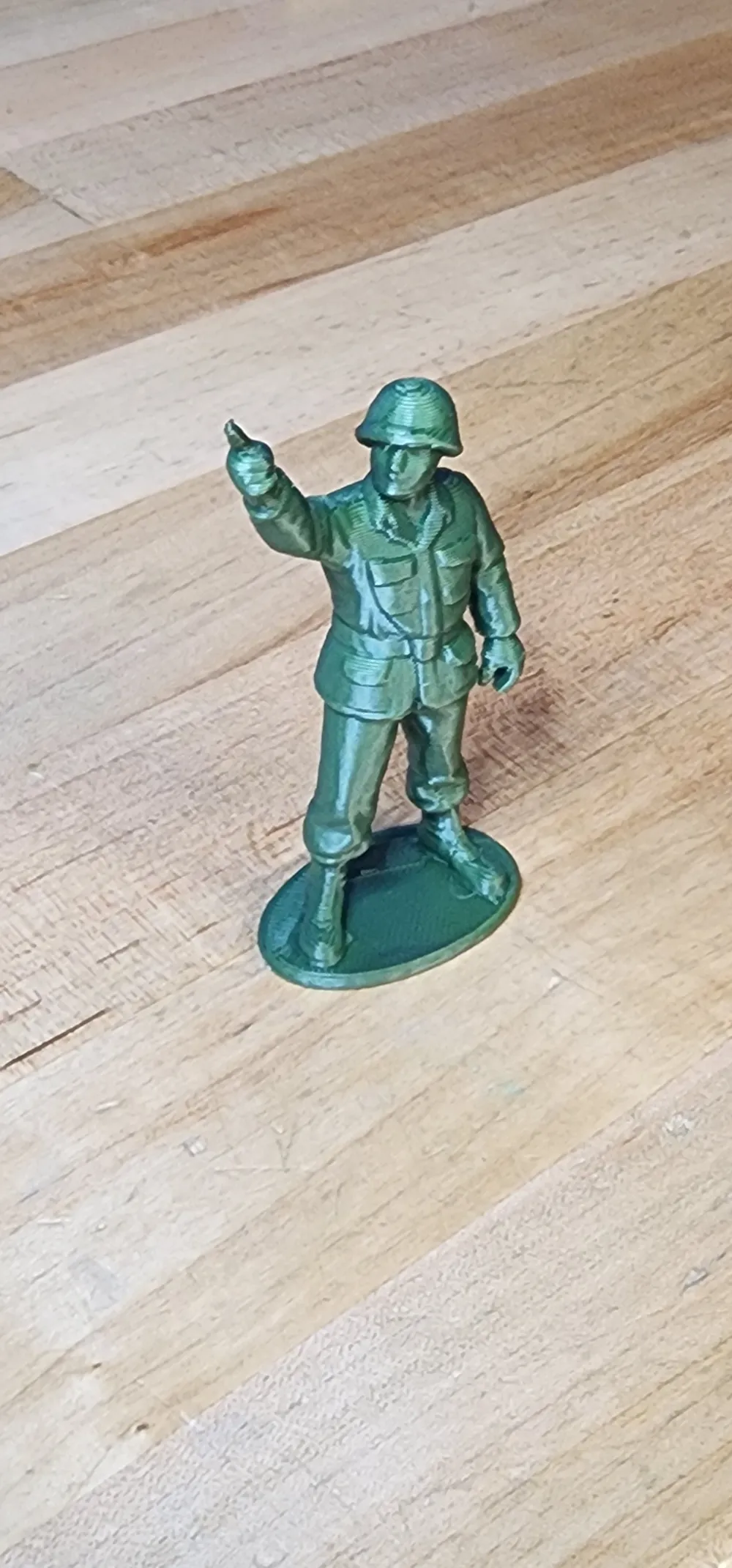 Pointing Green Army Man Mini Miniature Soldier by Florida Features ...