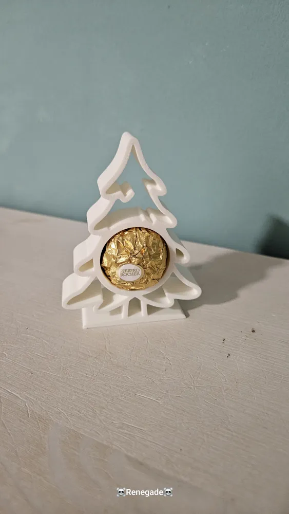 Ferrero Rocher/Rondnoir Christmas Tree - Free 3D Print Model - MakerWorld