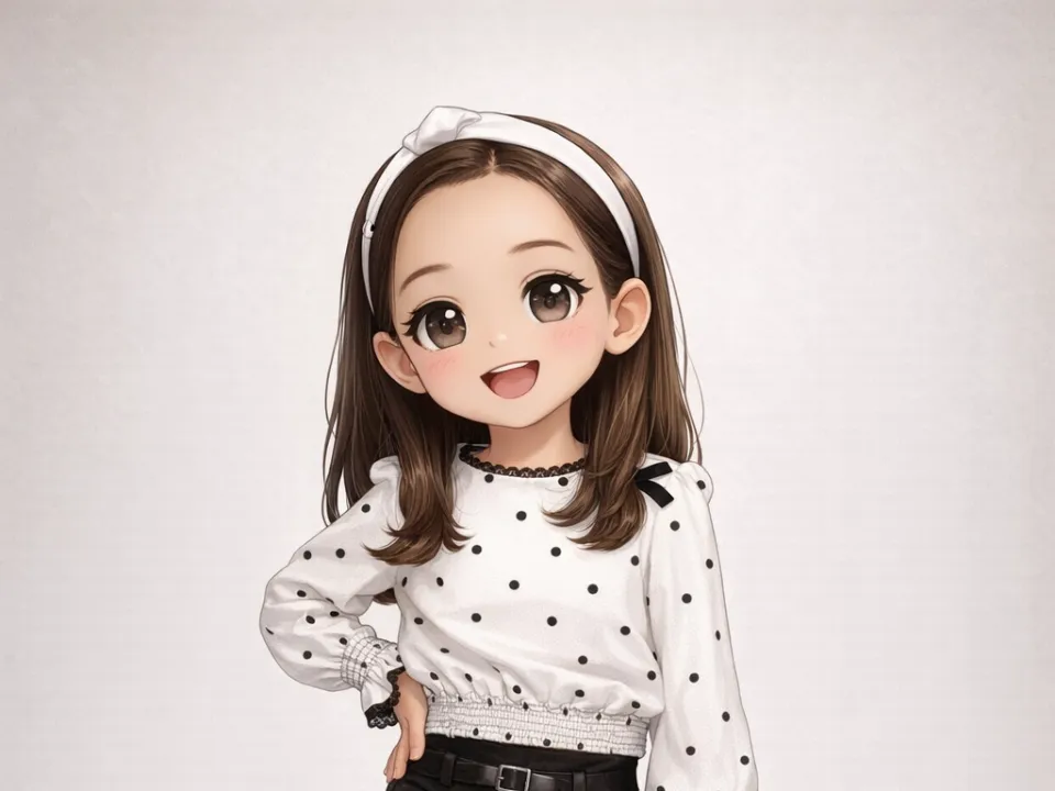 Chibi Style Girl - Free 3D Print Model - MakerWorld