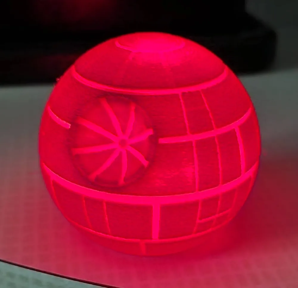 Death Star Light-Up Ornament Remixed by OmeaemO MakerWorld: Download ...