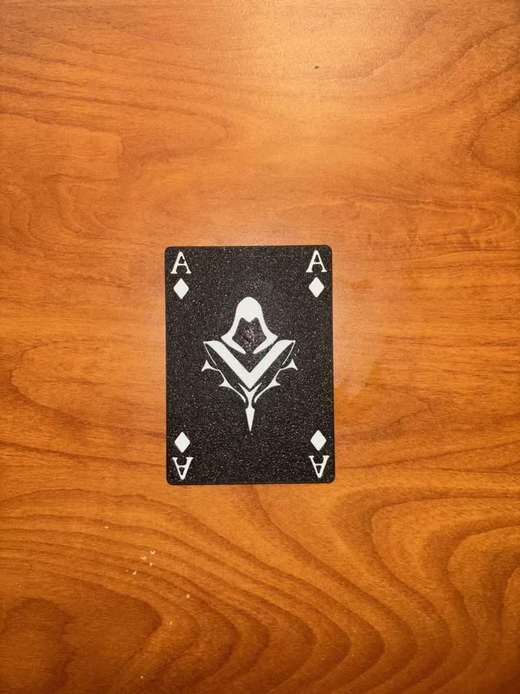 Throwing Card - Free 3D Print Model - MakerWorld
