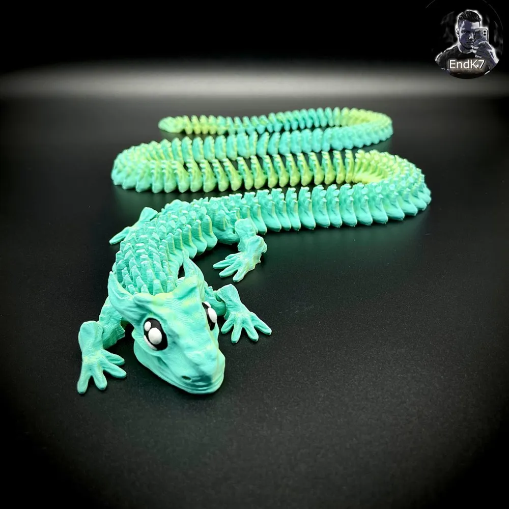 Glorious Baby Dragon - Extra Long version - Free 3D Print Model ...