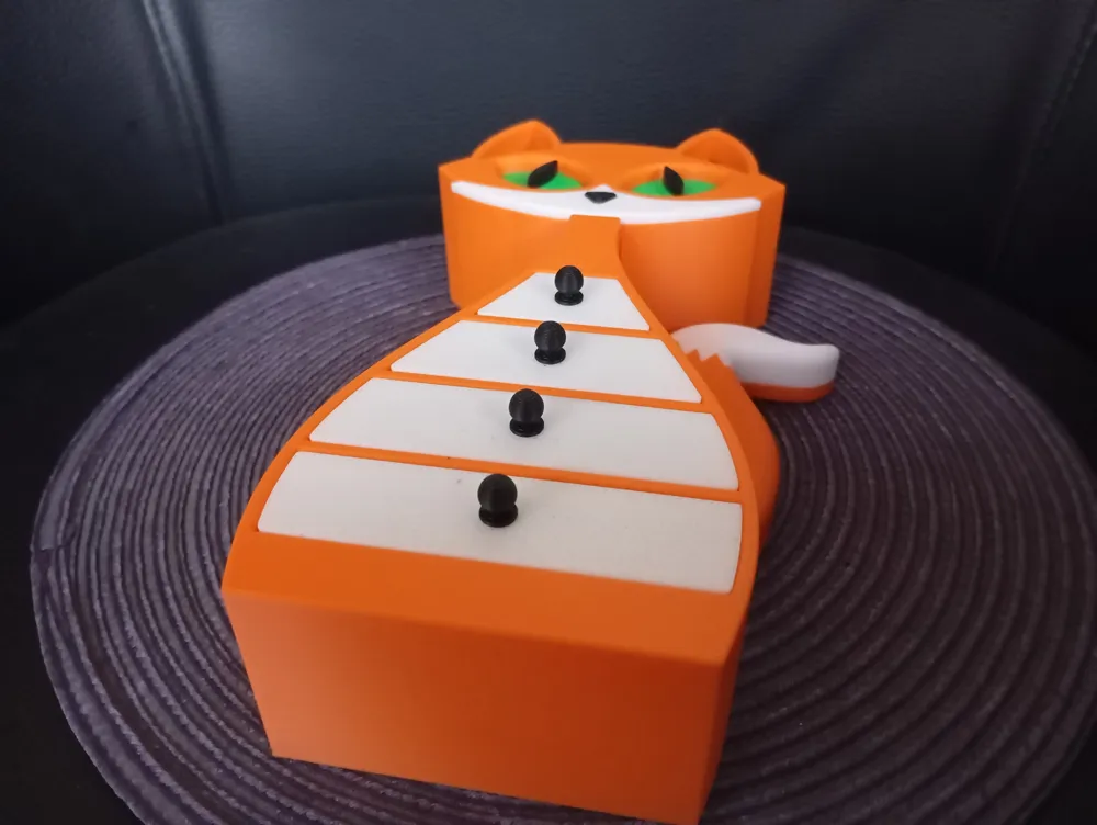 fox drawer jewelry box - Free 3D Print Model - MakerWorld
