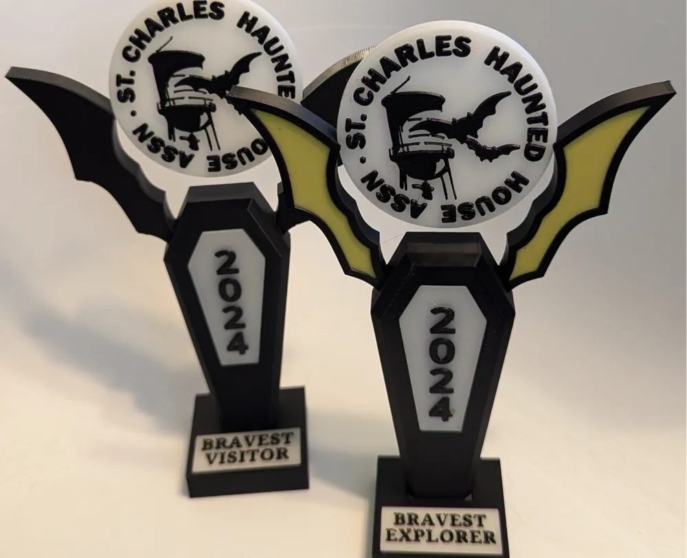 Halloween trophy (modular/customizable-fast print) by RedMuseDesigns ...