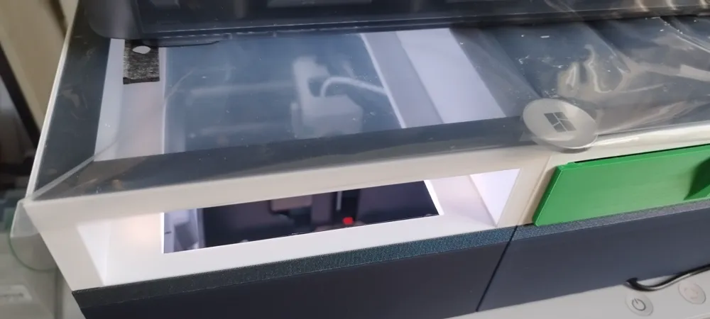 MIDDLE STACKABLE LED STRIP Top glass riser by Claudio "CloClo ...